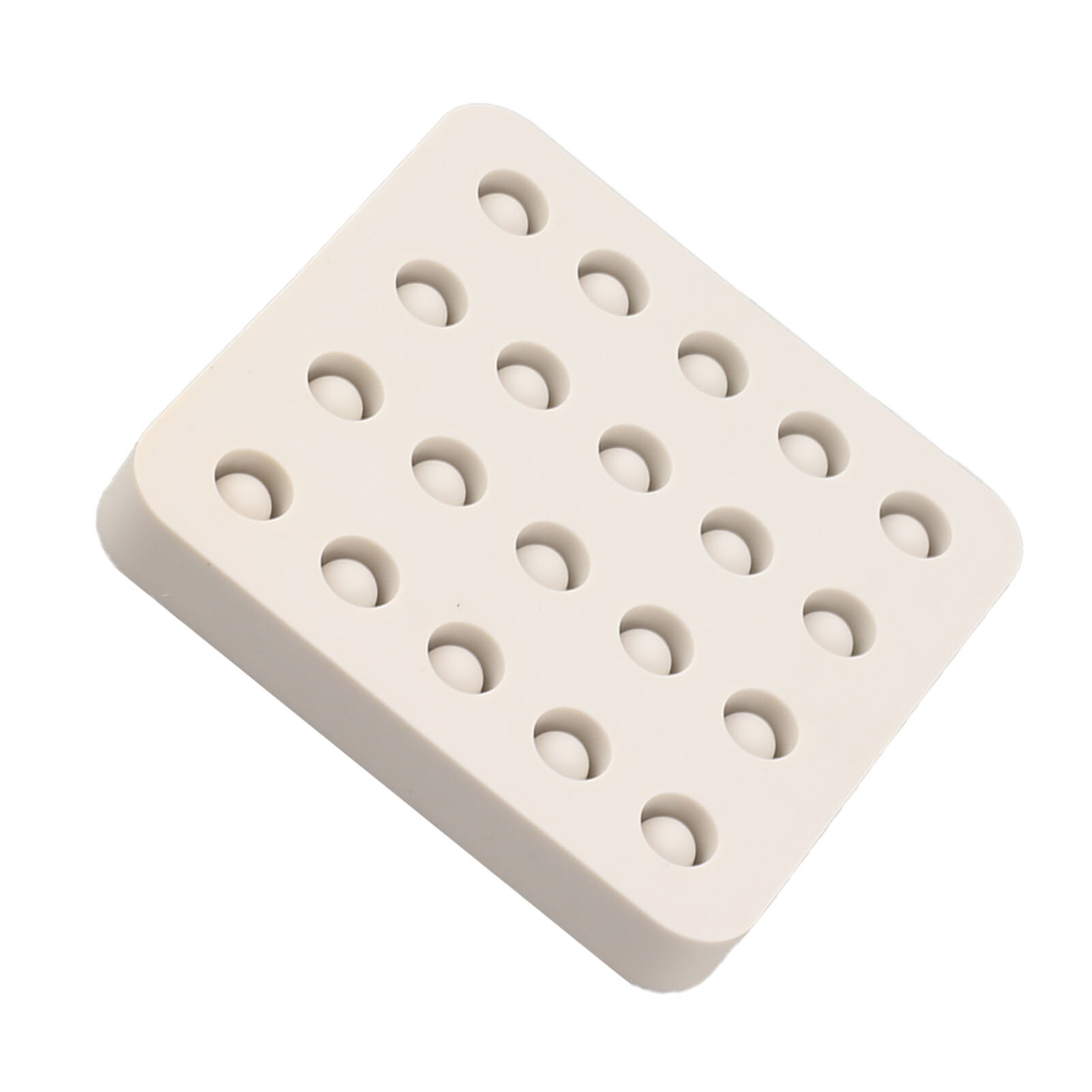 Восковые чашки для прививки королевы, силиконовая форма для пчеловодства, чашки из пчелиного воска, форма для изготовления маточных ячеек, 4 ряда, 96x92x14 мм