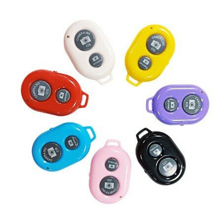 Пульт дистанционного управления, для камеры мобильного телефона, Bluetooth, черный