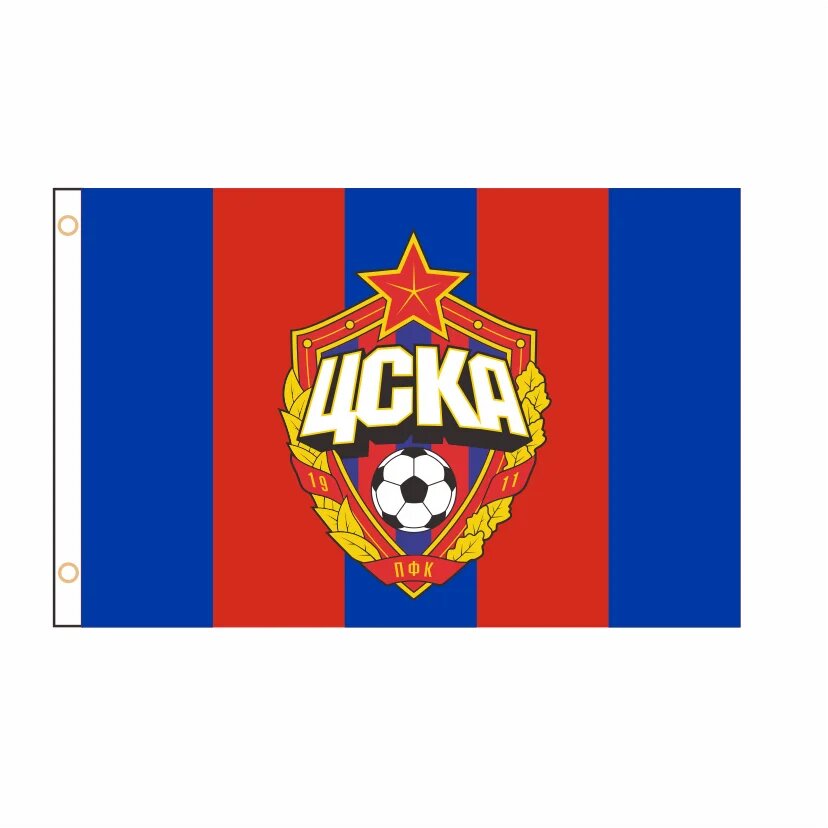 Флаг CSKA Москва, as picture1, 90x150 см