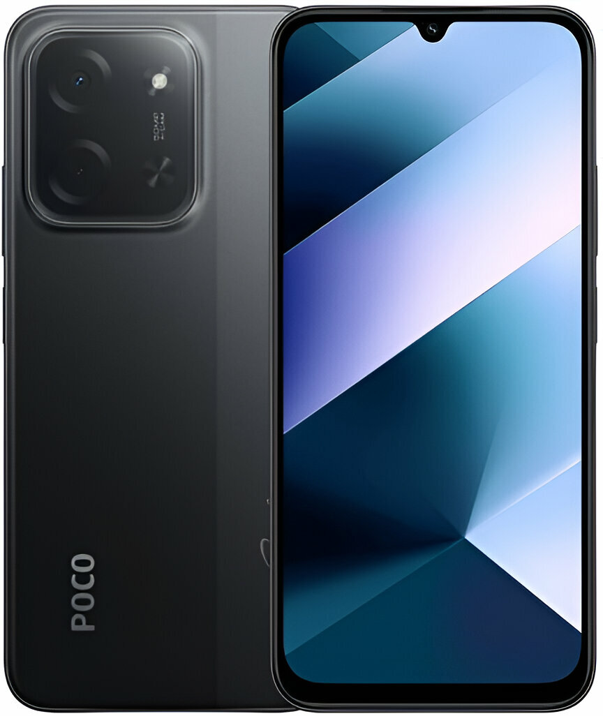 Смартфон - Xiaomi Poco C85 - 6/128 Gb - Black (Черный) - Global