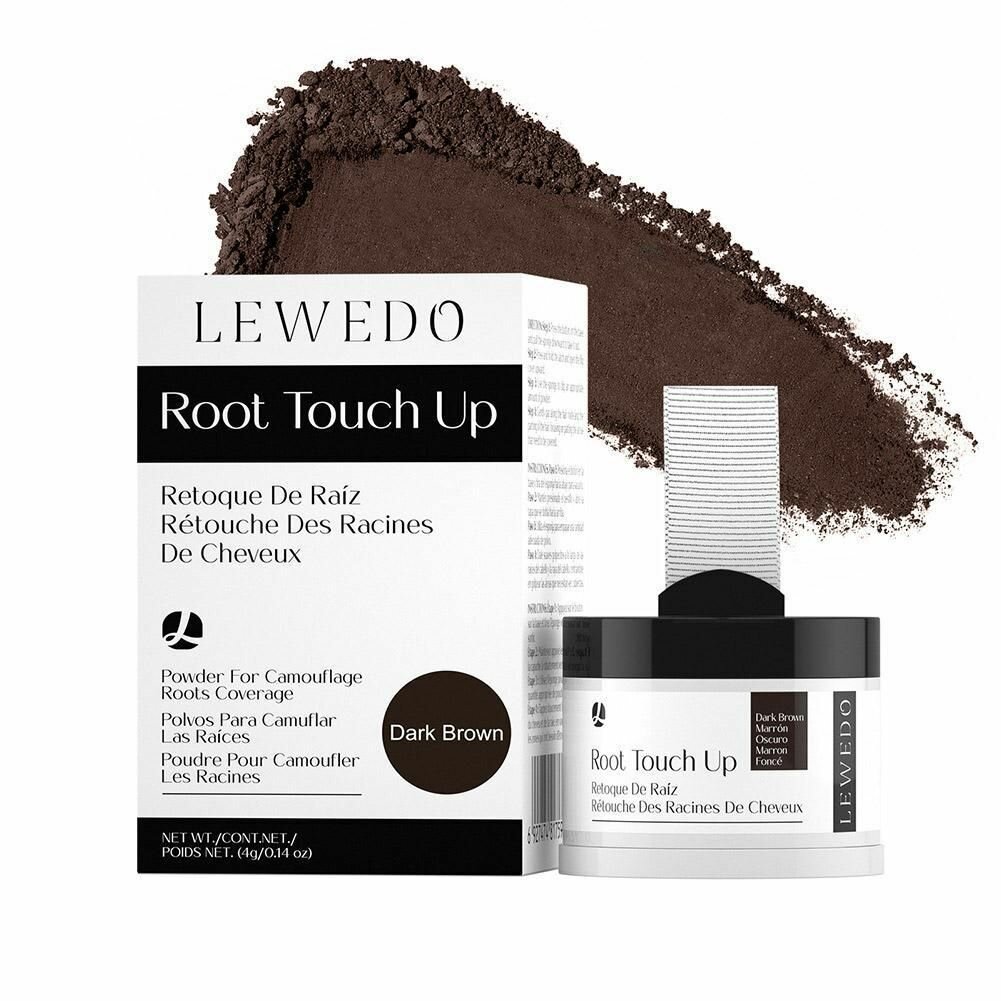 Пудра для волос тонирующая, загуститель от седины