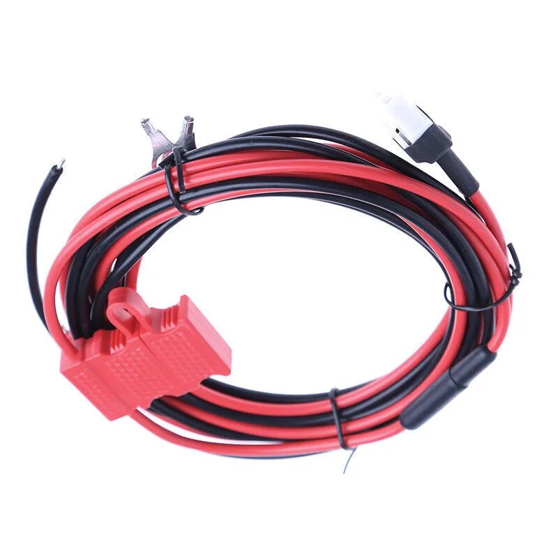 Автомобильный радиоприемник Hytera MD780, 3 м, 12 В постоянного тока, кабель питания с предохранителем для мобильной рации HYT MD655 MD650