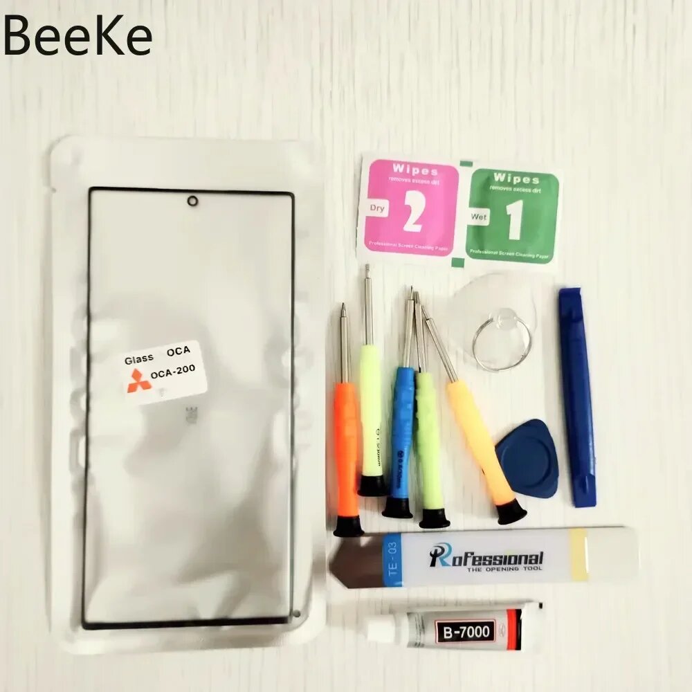 Сенсорное стекло (тачскрин) + OCA для OPPO Reno 10 11 12 13 14 15 9 8 7 Pro Plus 14F 13F, внешняя линза ЖК-дисплея + комплекты для замены Reno 14