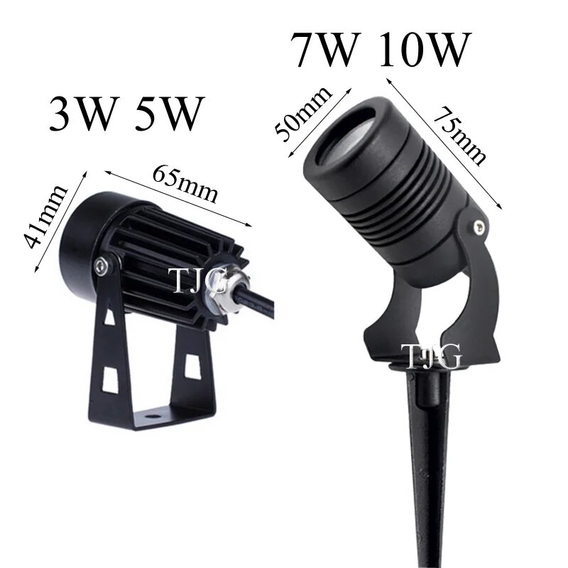 Садовые светодиодные фонари Warm white 3000K, 3W 85-265V 41MM