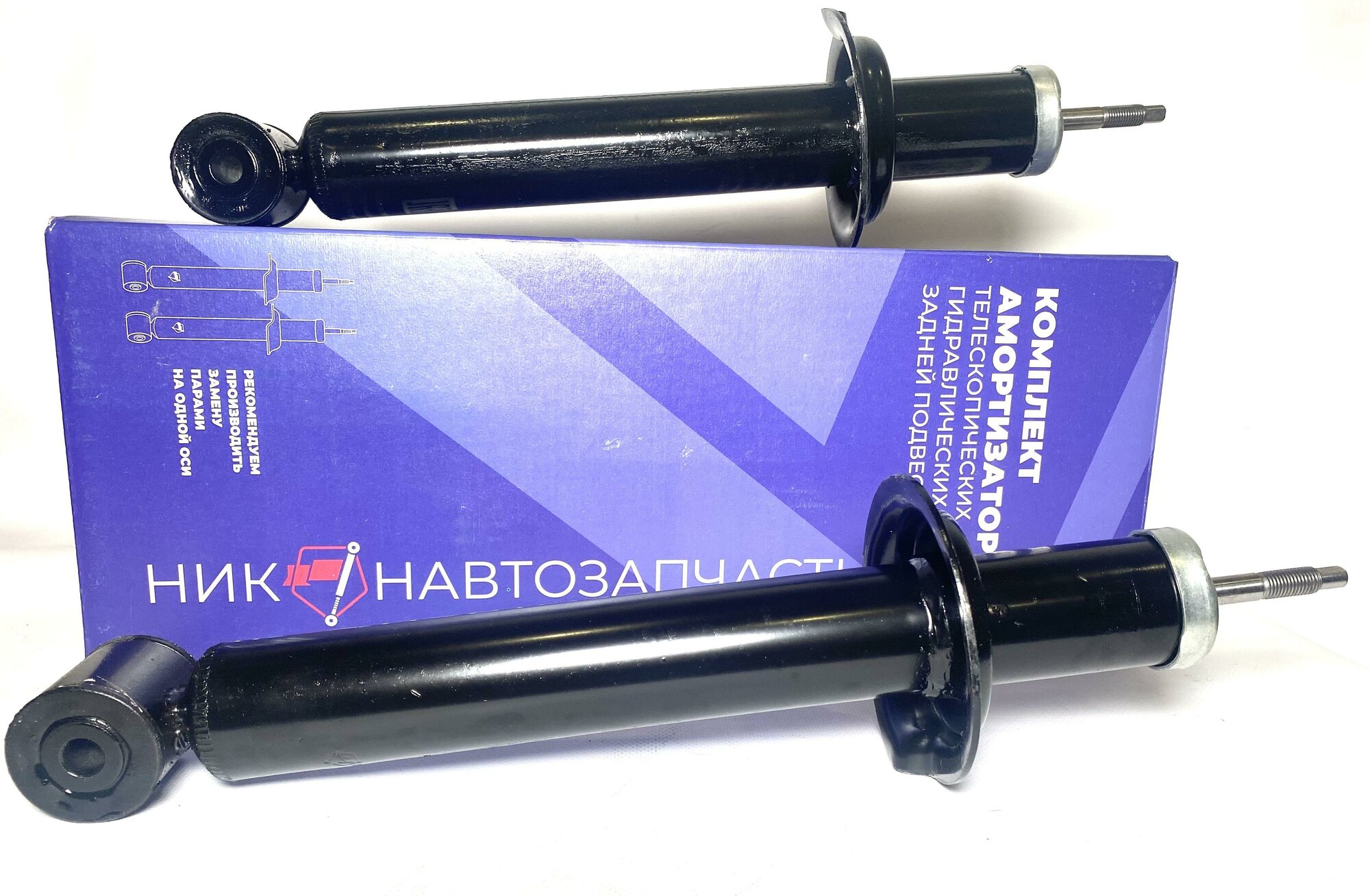 Амортизаторы никон автозапчасть, для ВАЗ 2110-2112, задние, 2шт