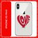 Чехол на Apple iPhone XS Max / Айфон XS Max с принтом "Love heart 2 - 14 февраля...