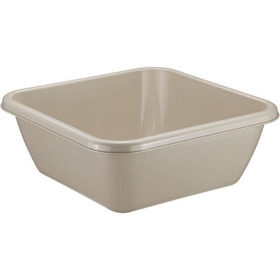 Таз квадратный Idea 12л М 2578 Латте