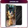 Чехол на Samsung Galaxy S10E / Самсунг Галакси S10E с принтом "Кролик среди свеч...