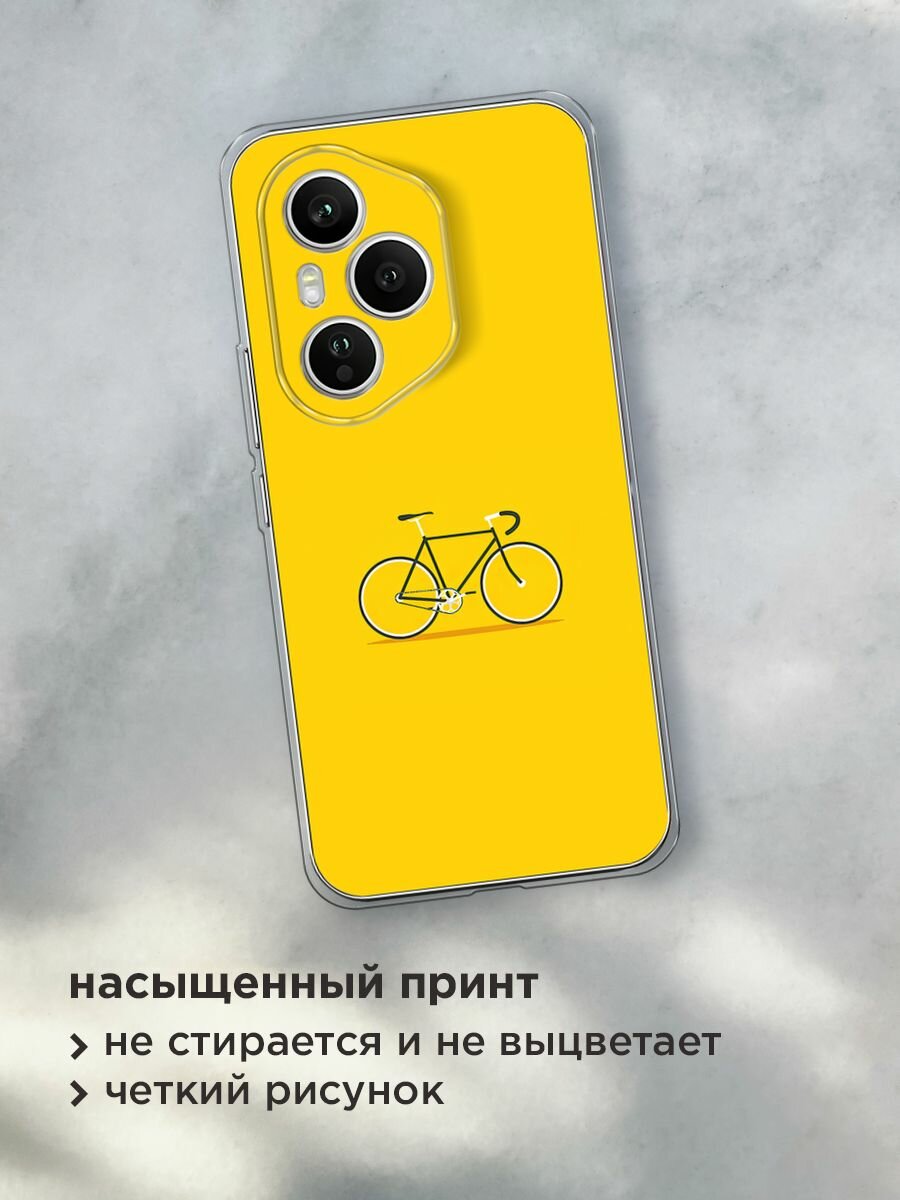Чехол на Honor 400 Pro / Хонор 400 Про с принтом "Хобби велосипед 1" — фото 1