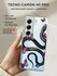 Чехол на Tecno Camon 40 Pro / Текно Камон 40 Про с принтом "Snake and butterflie...