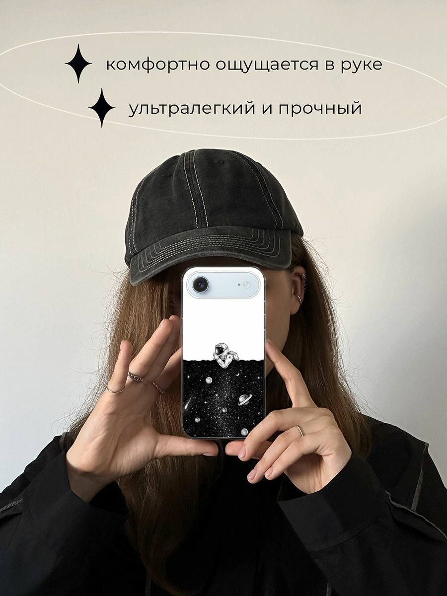 Чехол на Apple iPhone Air / Айфон Айр с принтом "Космический сон" — фото 1