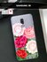 Чехол на Samsung Galaxy J8 / Самсунг Галакси Джей 8 с принтом "Большие пионы", п...