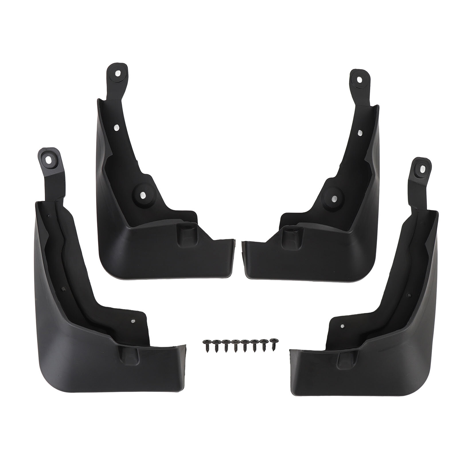 4ШТ Автомобильные Брызговики Передние Задние Левые Правые Черные Брызговики Эффективная Защита Элегантные Щитки