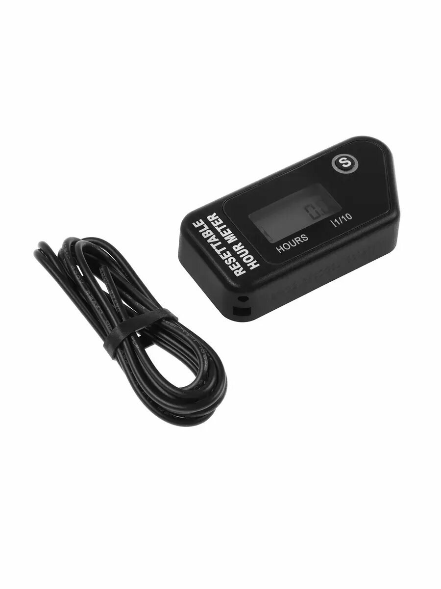 Счетчик моточасов, беспроводной, ЖК-дисплей