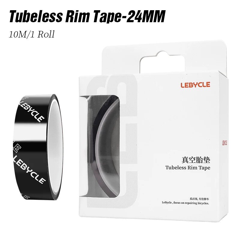 Лента для бескамерных ободов LEBYCLE 24MM, 10м