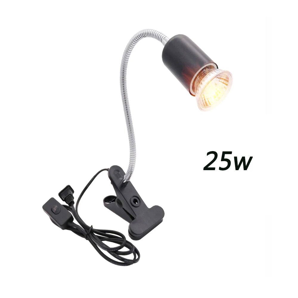 MODUODUO UVA/UVB лампа для рептилий E27 220-240В Black holder and 25w