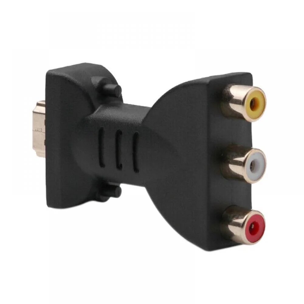 Кабель HDMI-RCA для телевизора, HDMI-кабель (штекер) - 3 RCA (гнездо), AV-кабель, видео-аудио-компонентный конвертер-адаптер 1080P для HDTV
