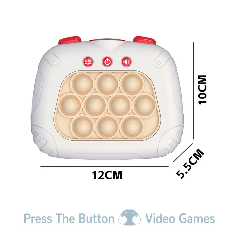 Поп-ит приставка антистресс электронный белая
