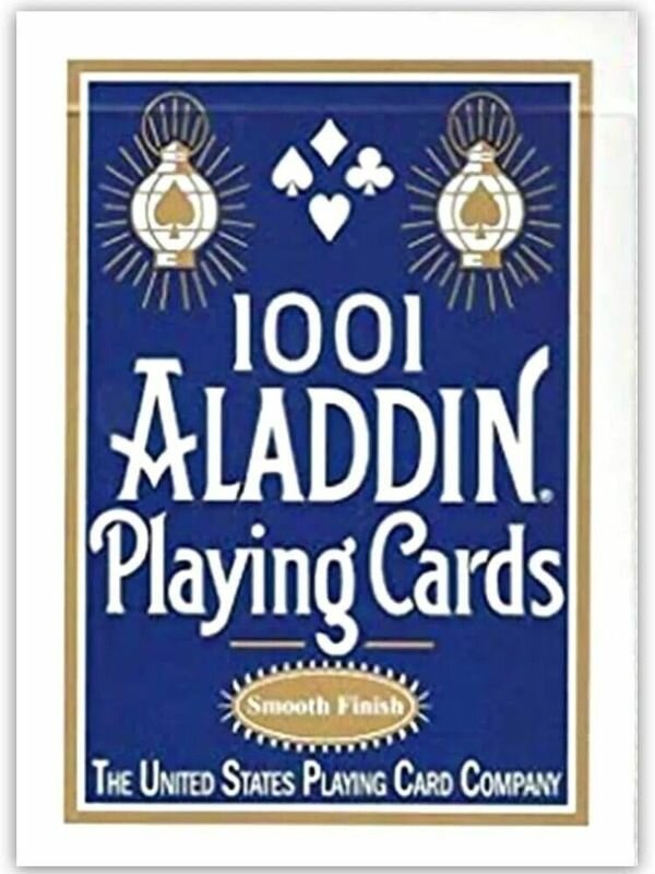 Карты Bicycle Aladdin Playing Cards blue