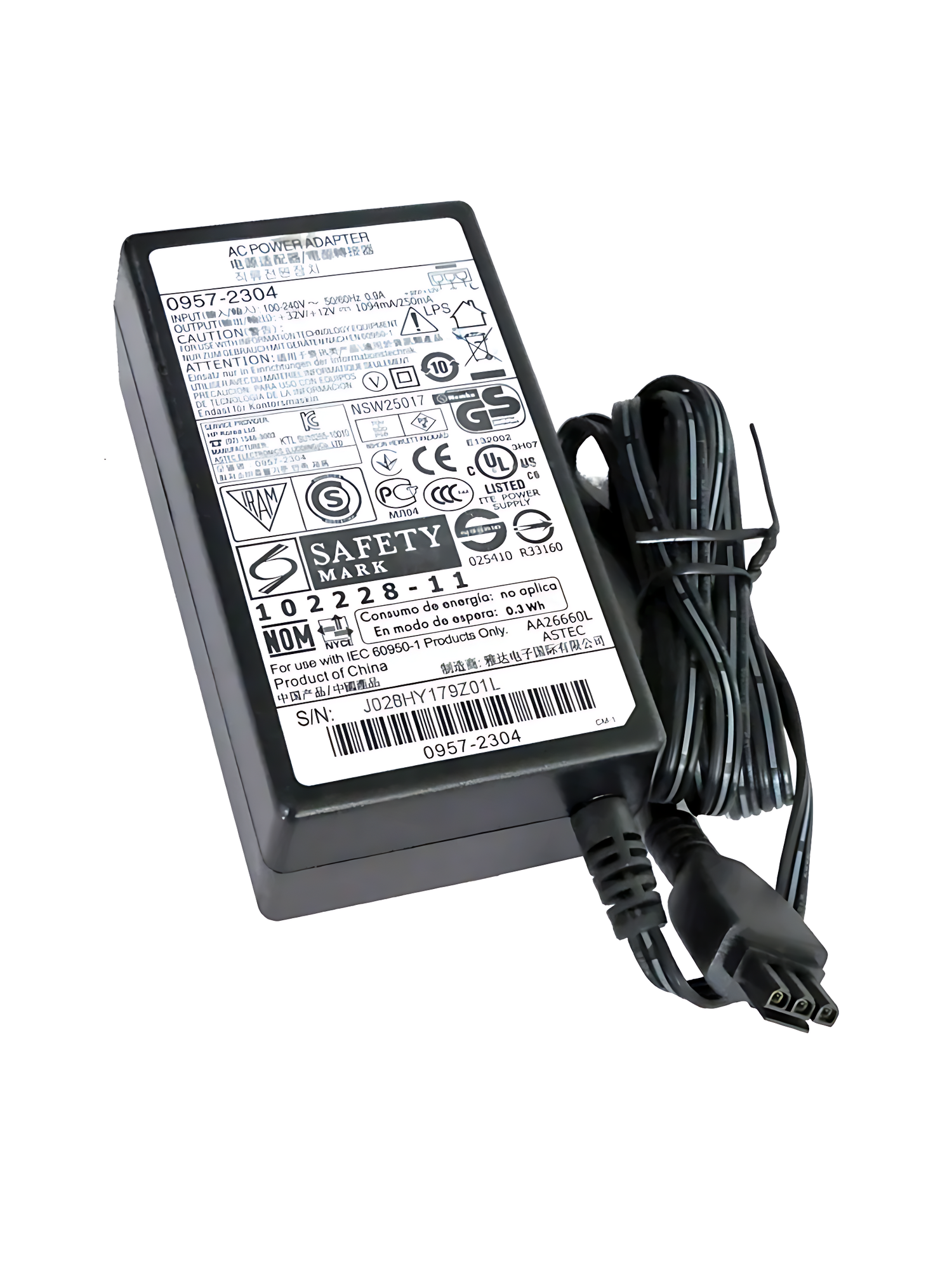 Сетевой блок питания для принтера HP 0957-2304 32V 1094mA 12V 250mA