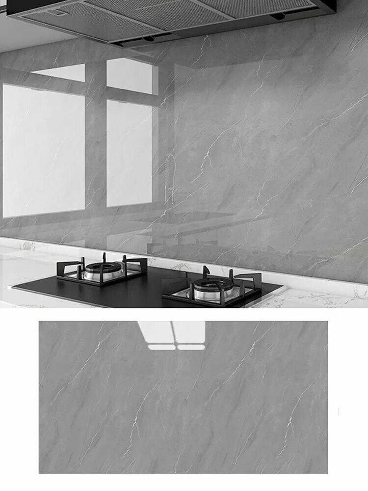 Самоклеящиеся стеновые панели с мраморным узором, ПВХ панель 60х30 см, огнестойкие водостойкие и быстрый монтаж, для кухни, ванной, гостиные, спальни, акцентных стен