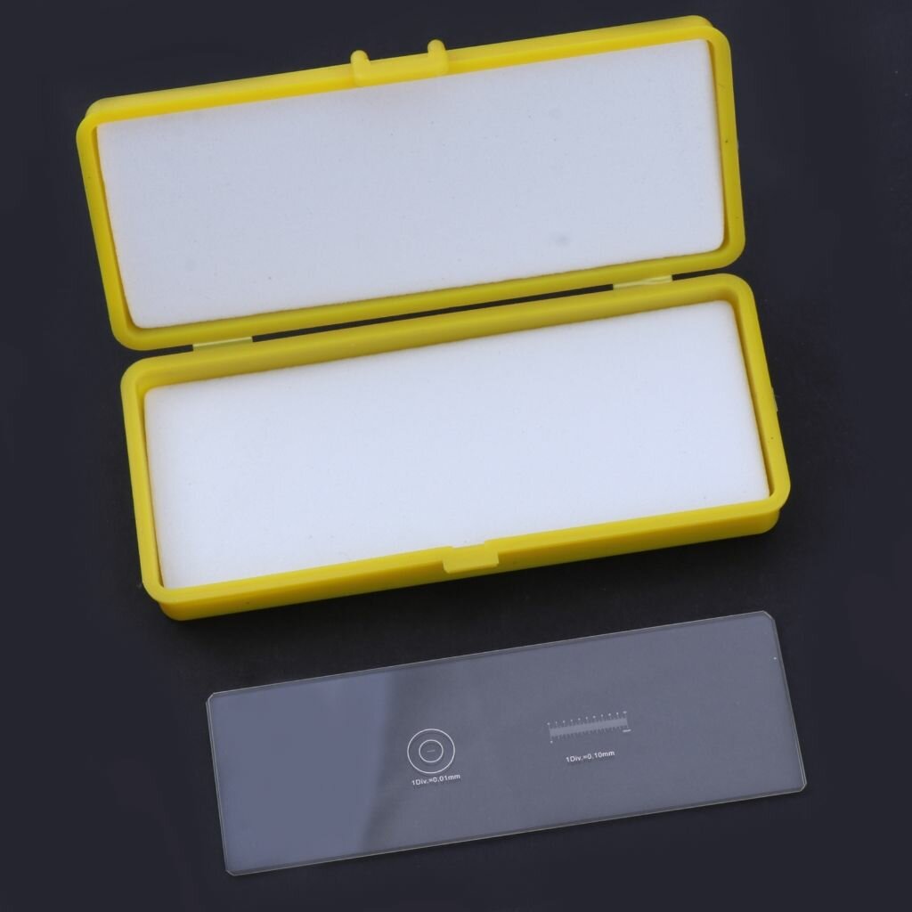 Калибровочная линейка для микроскопов