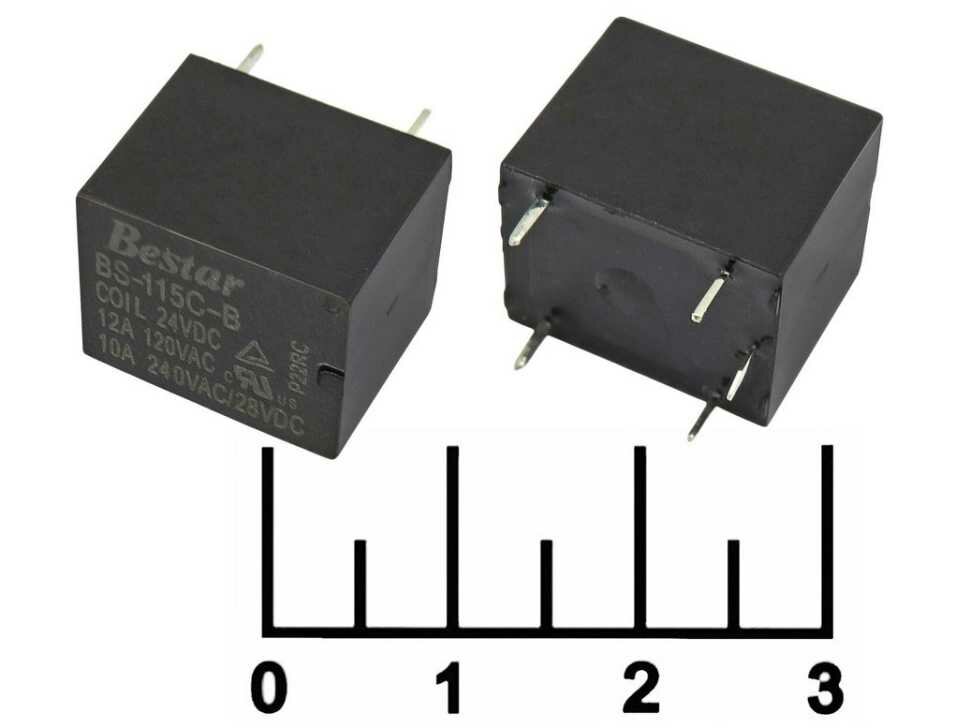 Реле =24V 10A/240V BS-115C-B