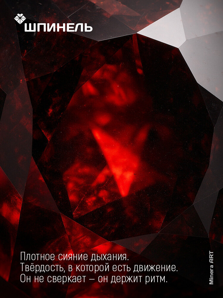 Браслет, шпинель