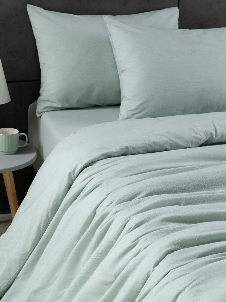 Постельное белье Askona (Аскона) Organic Cotton (односп) Фисташковый