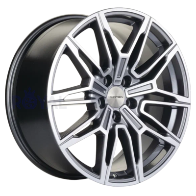 Литой колесный диск Khomen Wheels KHW1904 (BMW Front) 8,5x19/5x112 ET30 D66,6 Gray-FP