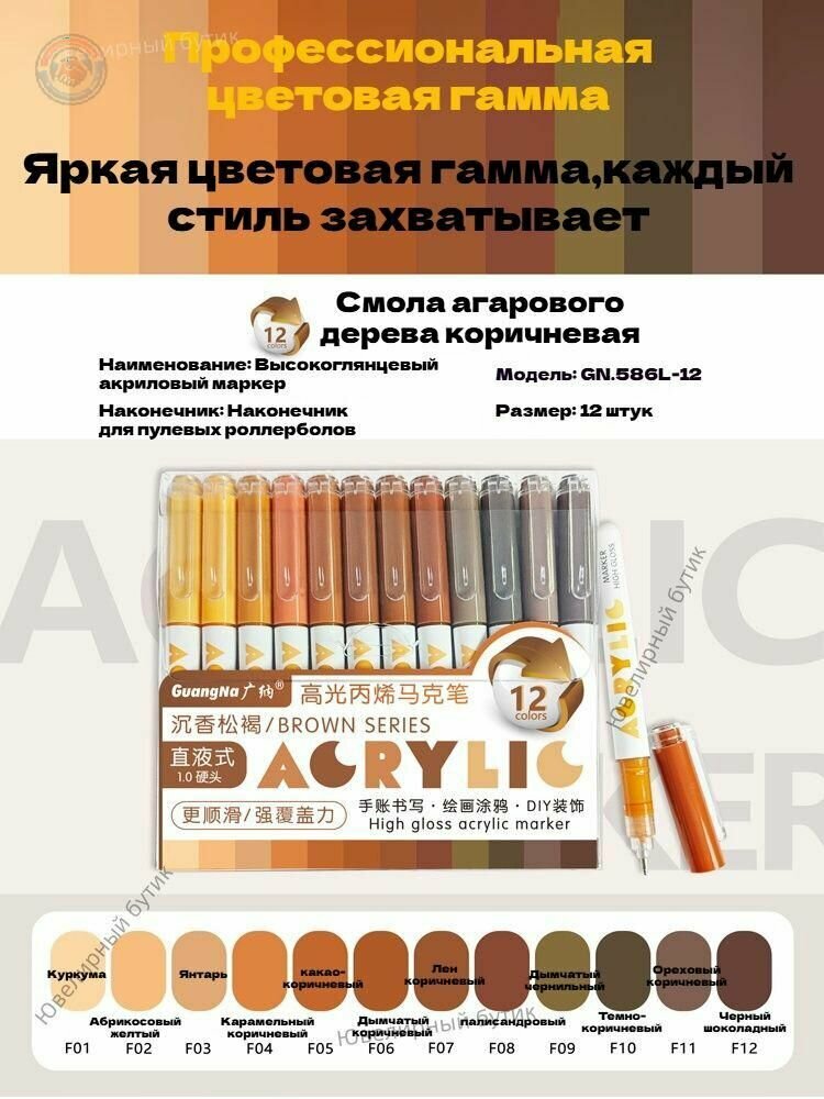 Яркие гелевые маркеры универсальные для рисования на стекле керамике камне и других поверхностях большая емкость чернил двойной наконечник 1,2 мм набор из 14 насыщенных цветов для творчества и декора