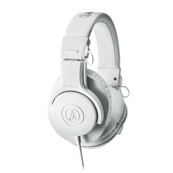 Охватывающие наушники Audio-Technica ATH-M20X White