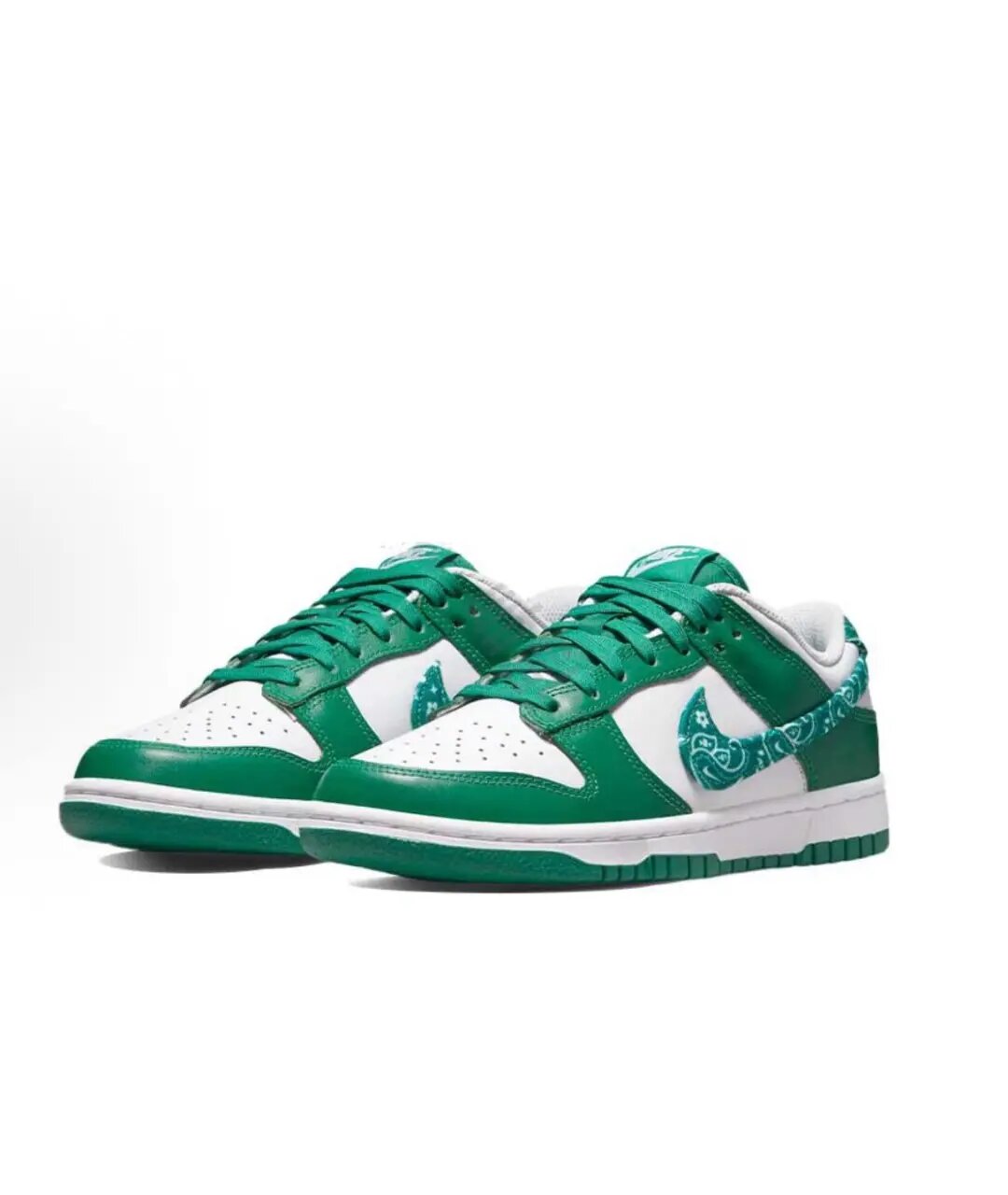 Кроссовки Dunk Low "Green Paisley"