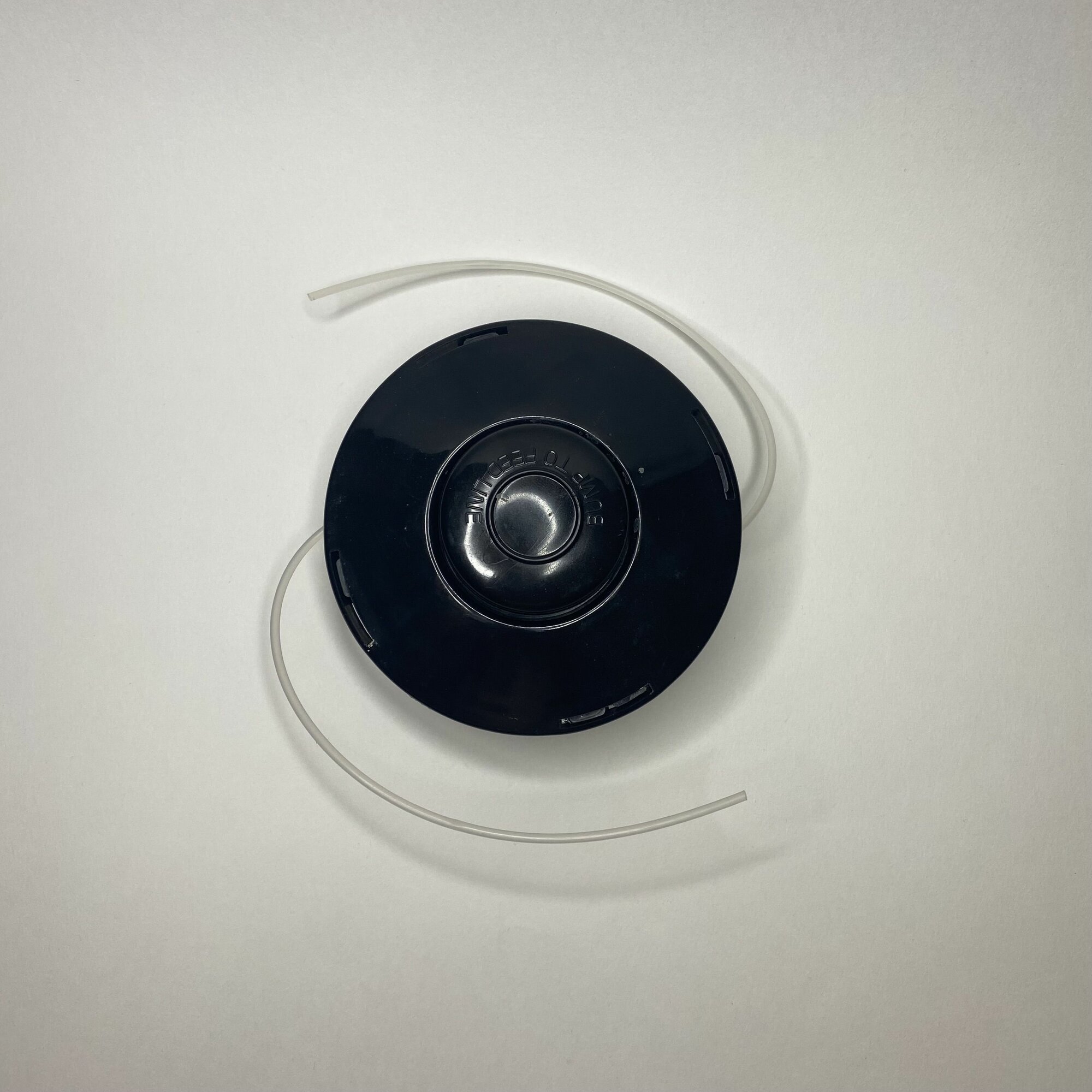 Катушка для триммера ударопрочная / Триммерная головка полуавтоматическая / Барабан-шпуля М10х1.25 мм левая резьба чеглок