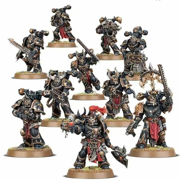 CHAOS SPACE MARINES / Вархаммер 40к смола / Warhammer 40000 миниатюры