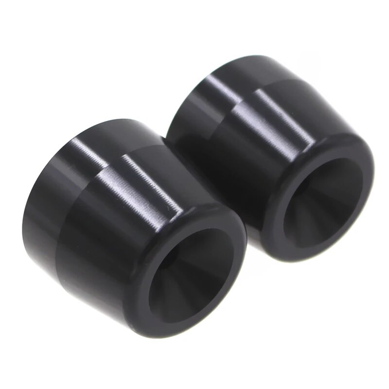 Аксессуары для мотоциклов Honda PCX160, PCX150, PCX125, PCX 160, PCX 150, 125, алюминиевые ручки с ЧПУ, ручные ручки, ручка, Торцевая крышка Черный, NO logo Black