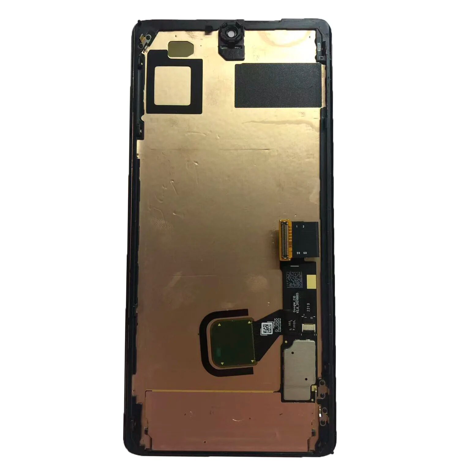 Оригинальный ЖК-дисплей для Google Pixel 7 Pro в сборе с сенсорным экраном и рамкой, с функцией распознавания отпечатков пальцев