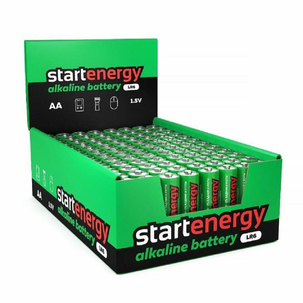 Старт Батарейка START ENERGY LR6 - SH4 - BOX 104 416 104 шт. в уп - ке