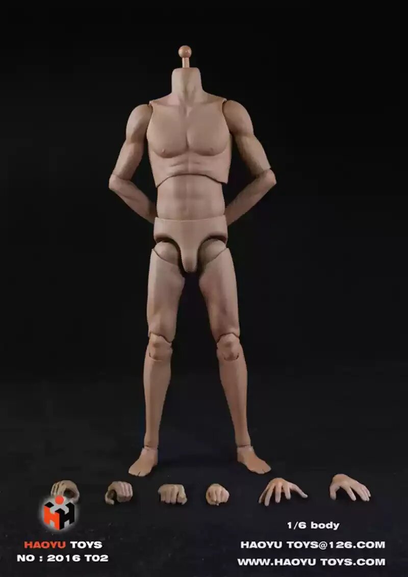 Haoyu 1/6 Мужское тело 2.0 T-01