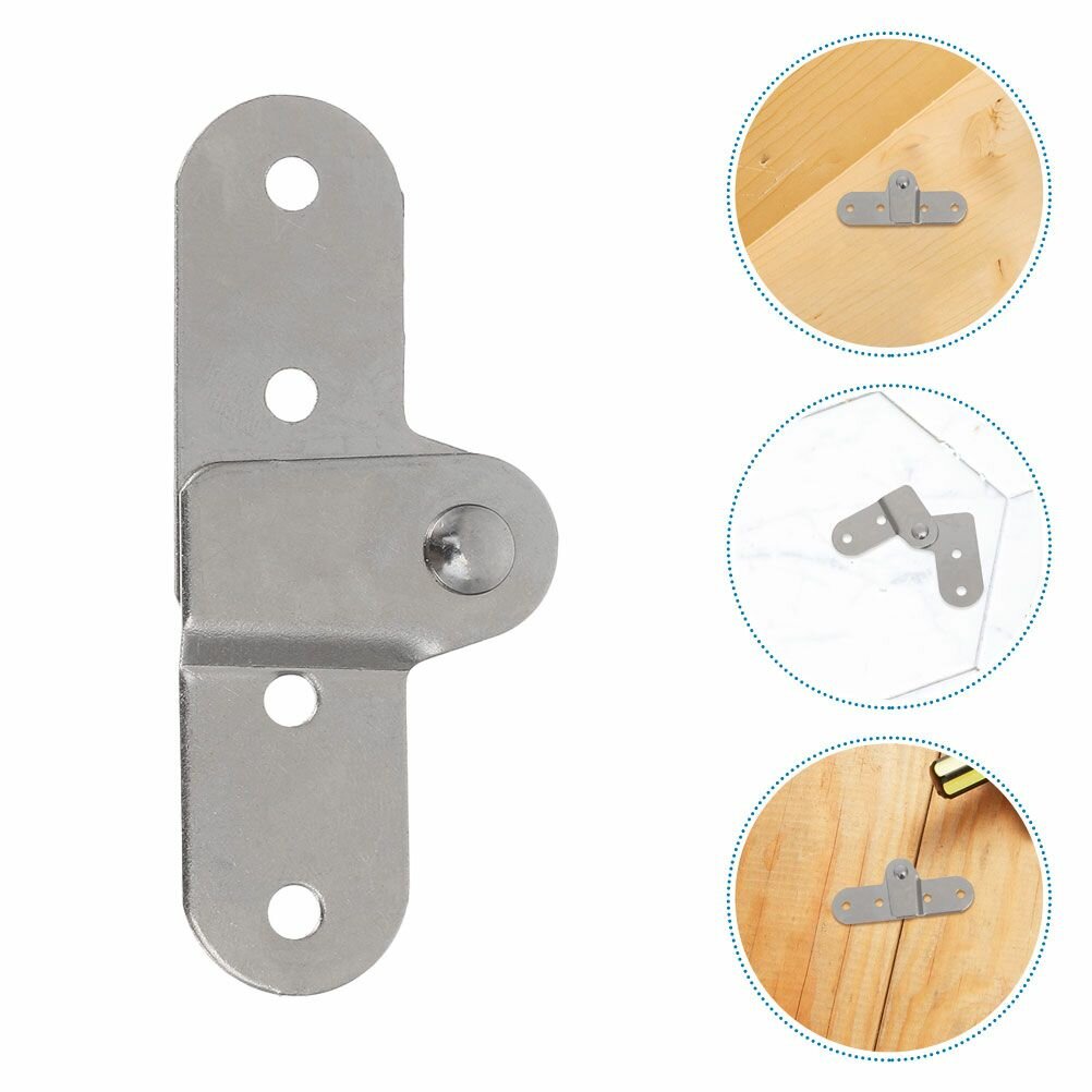 Железная складная петля с уткой для чердачных лестниц, серебристая, для домашнего использования