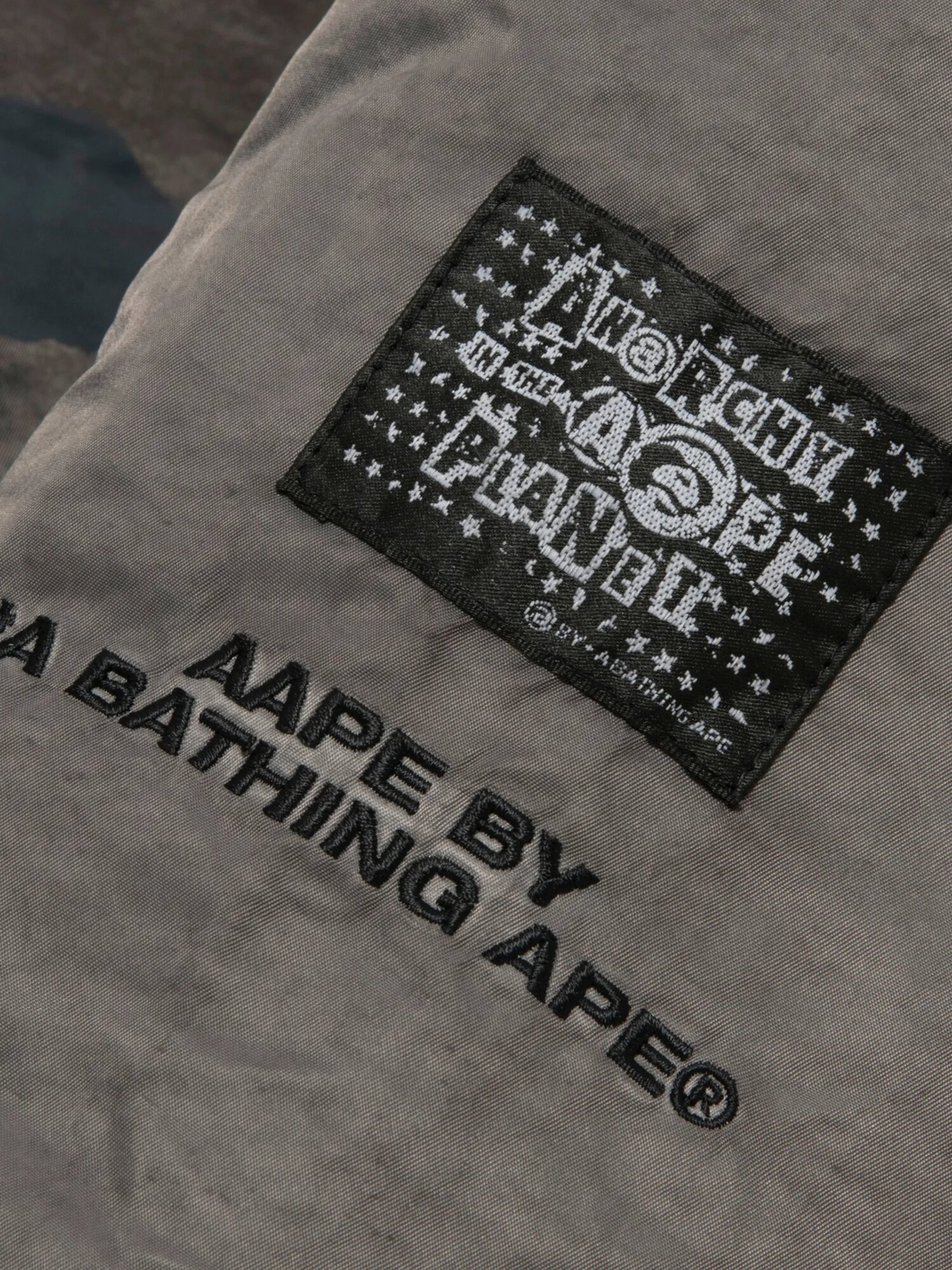 Куртка AAPE BY A BATHING APE, размер 14, grey — фото 1