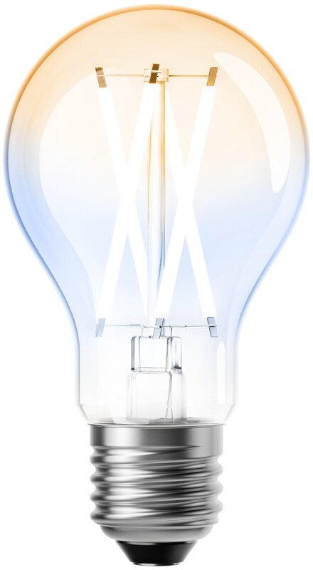 Яндекс Лампа светодиодная Яндекс YNDX-00554, E27, 7Вт, Алиса, филаментная, белый (WiFi)