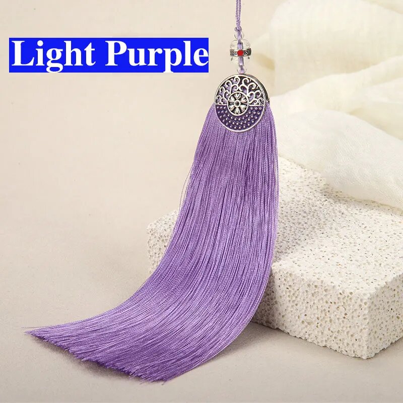 Бахрома Light Purple, 15 см, 5 шт, китайский стиль