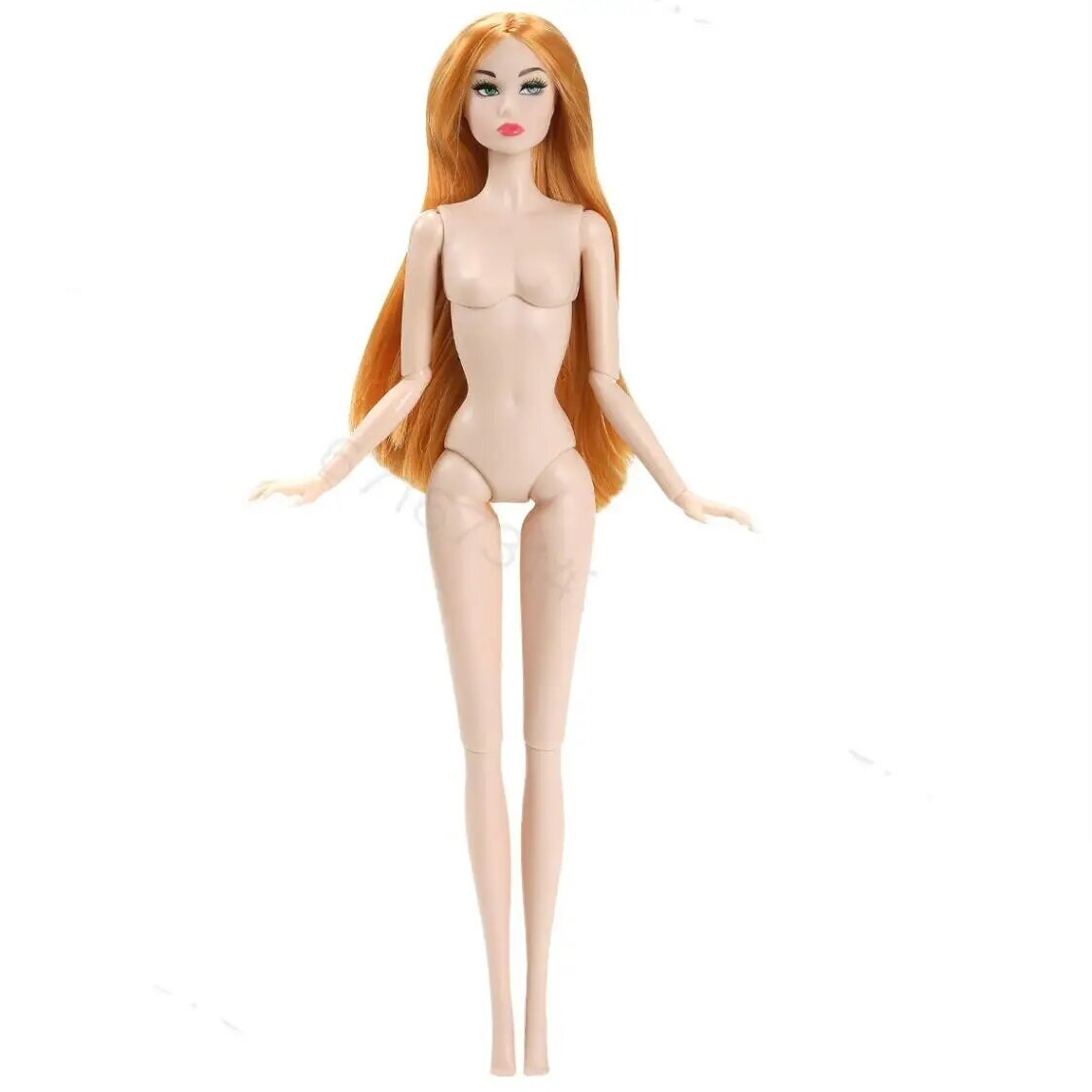 Кукла 1/6, 32 см, светлые волосы, белая кожа, Gold Hair Doll