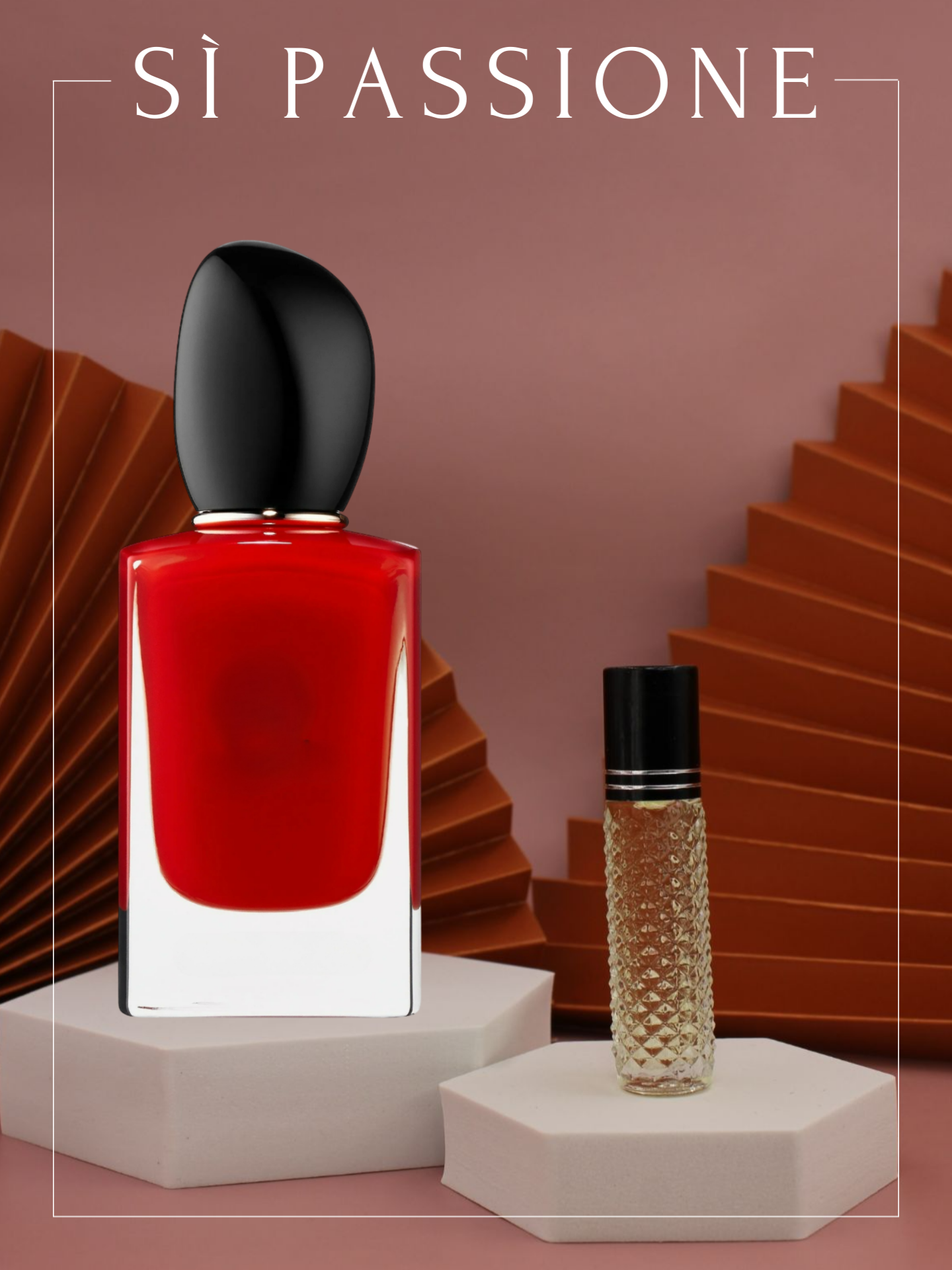 Духи масляные Si Passione; Timeless Perfume; Си Пасьон роликовый флакон 8 мл