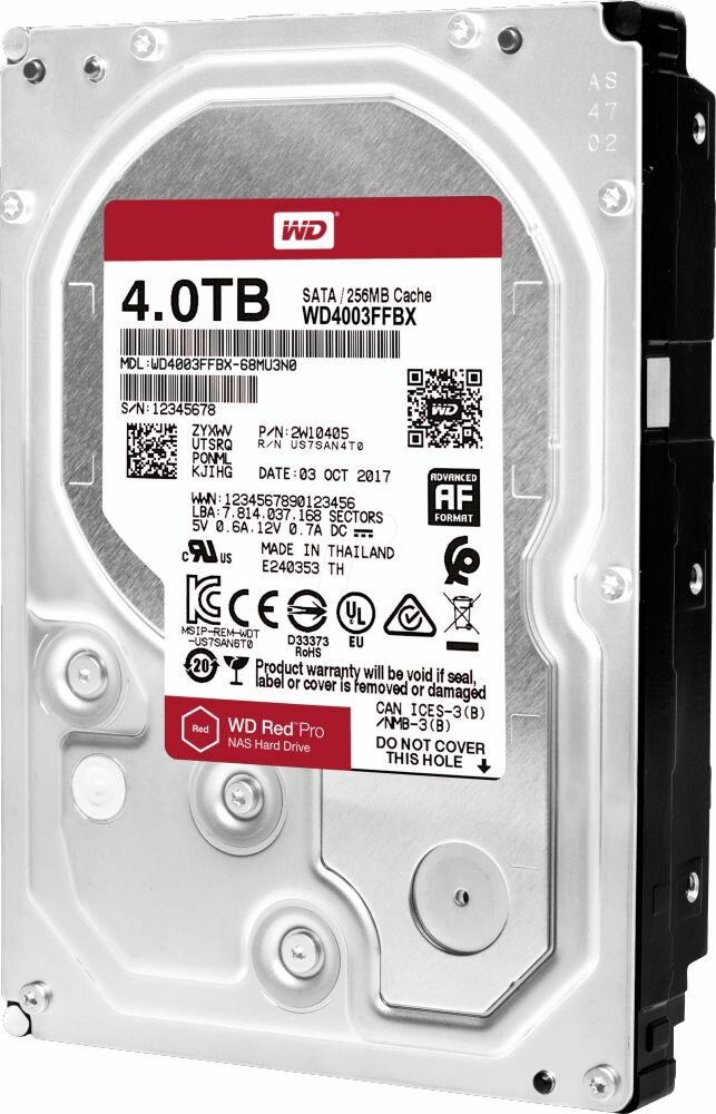 Жесткий диск 3.5" Western Digital WD4003FFBX