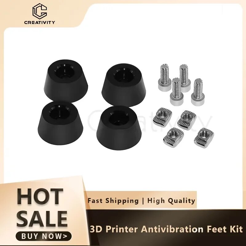 Комплект антивибрационных ножек Creativity для Ender3 CR10