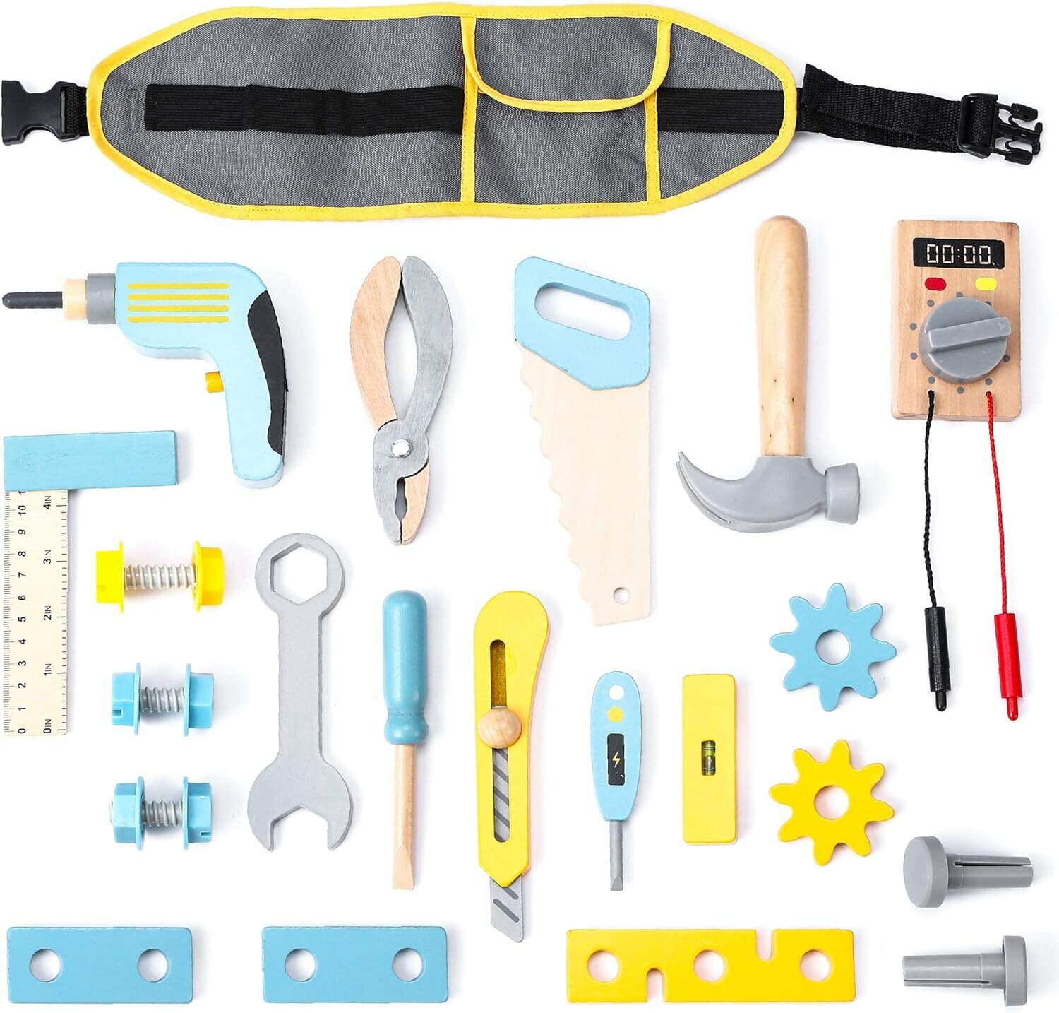 Игровой детский набор UMU - Деревянный игровой набор инструментов, 25 предметов - 1285