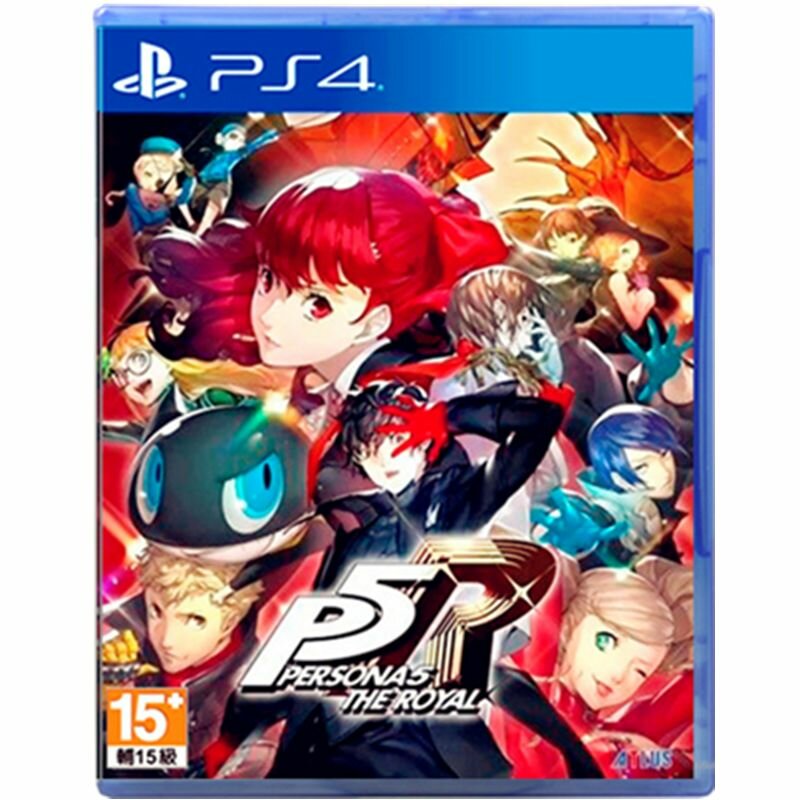 Игра PlayStation Persona 5 Royal Edition PS4/PS5, цвет: blue