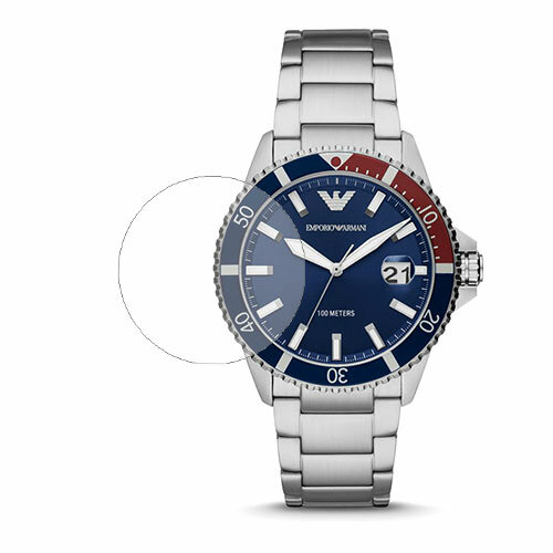 Скрин Мобайл защитный экран для часов Emporio Armani AR11339 из гидрогелевая плёнка прозрачная